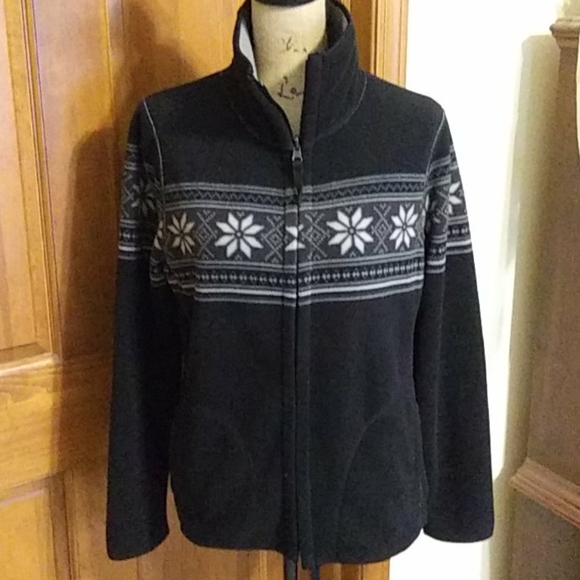 Laura Scott | Jackets & Coats | Reversible Fleece Jacket From Laura ...